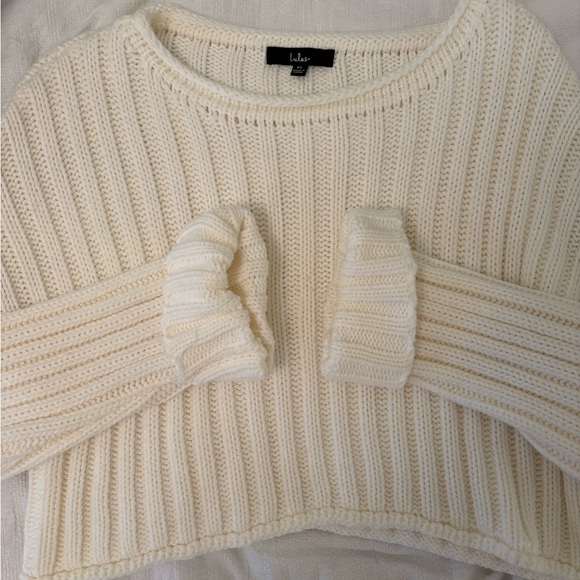 Lulus | Sweaters | Lulus Cropped Sweater | Poshmark